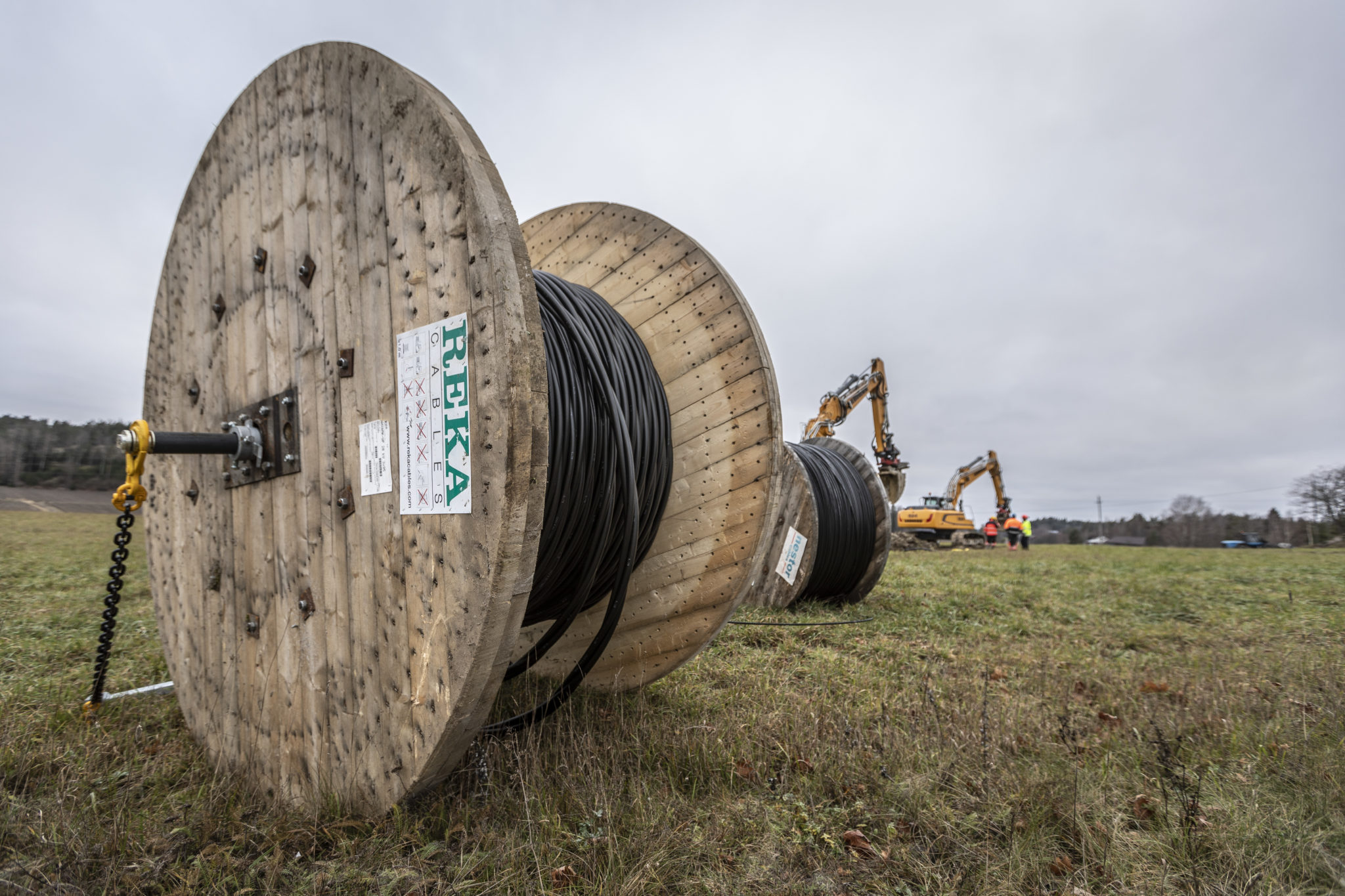 Cable drums on the map – Reka Kaapeli and Digita work together to ...